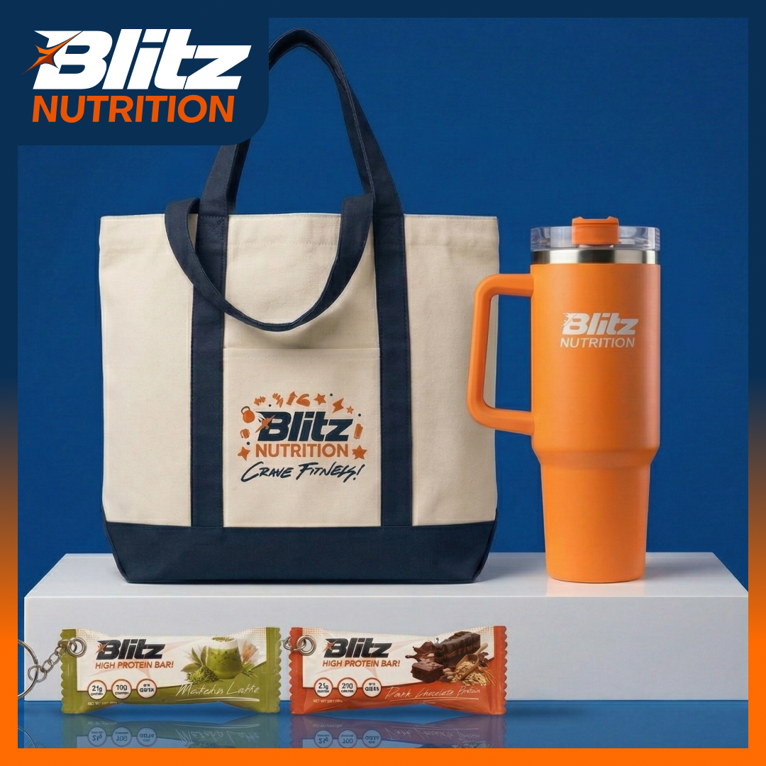 Chewy, Delicious, High Protein Bars | Blitz Nutrition