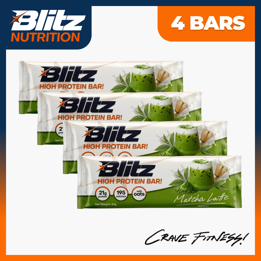 Chewy, Delicious, High Protein Bars | Blitz Nutrition